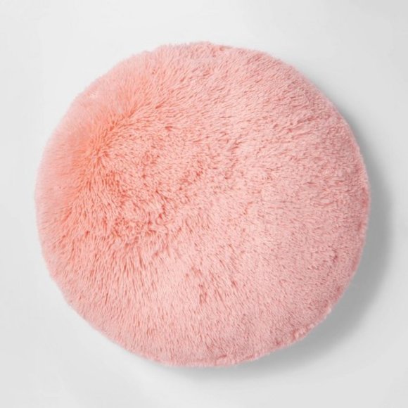 Pillowfort | Bedding | Round Pink Pillow | Poshmark